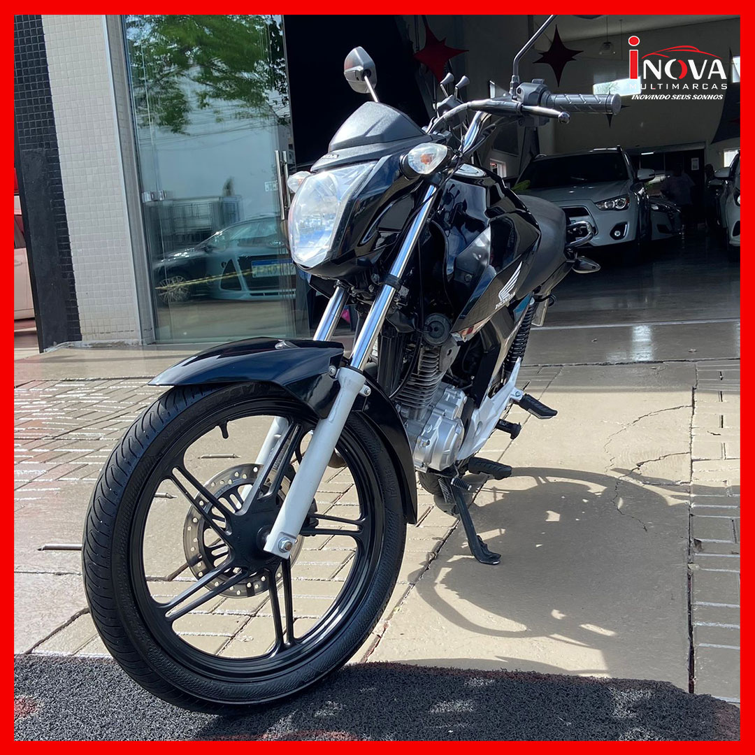 HONDA CG 160 Fan, CG 160 FAN ESDI FLEXONE, FLEX, Preta, 2016 - Inova Multimarcas - Compra, venda ...